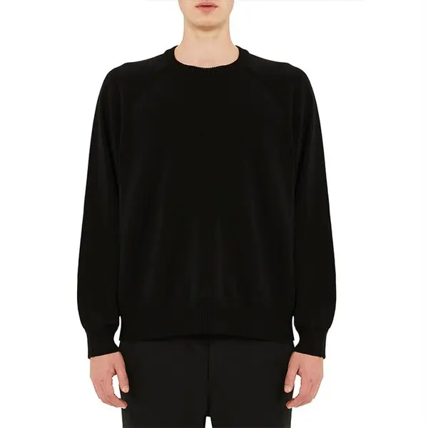 Adidas Y-3 Loose Round Neck Long Sleeves Pullover
