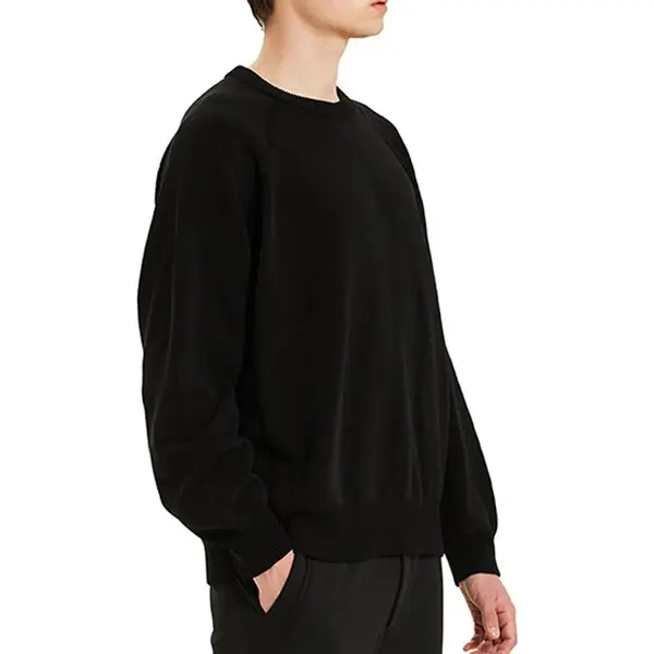Adidas Y-3 Loose Round Neck Long Sleeves Pullover