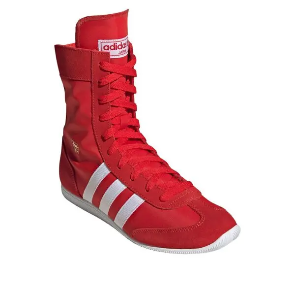 Adidas Japan H High Top Sneakers - Red/white/gold