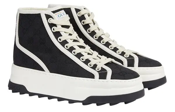 Gucci Gg Blooms High-top Sneakers