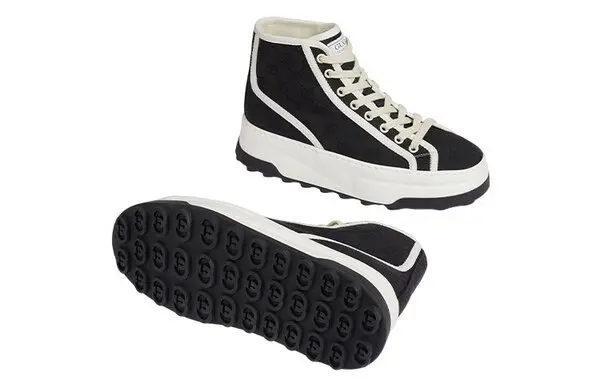 Gucci Gg Blooms High-top Sneakers