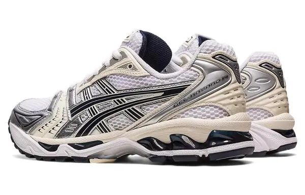 Asics Gel-kayano 14 "white Midnight" Sneakers - White/black/silver