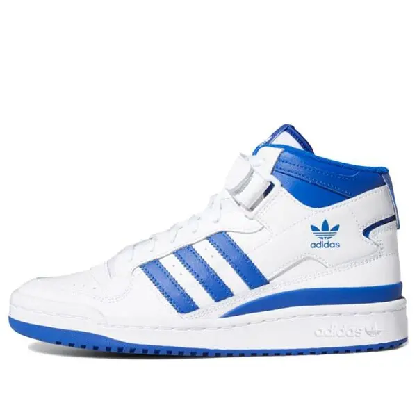 Adidas Forum Mid Sneakers - Blue/white