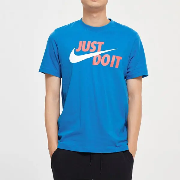 Nike Jdi Short Sleeve T-shirt - Light Blue