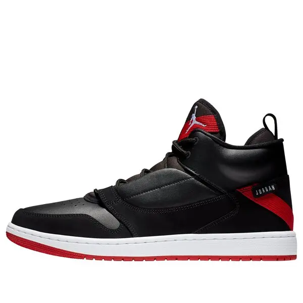 JORDAN Air Fadeaway Mid Top Sneakers - Black