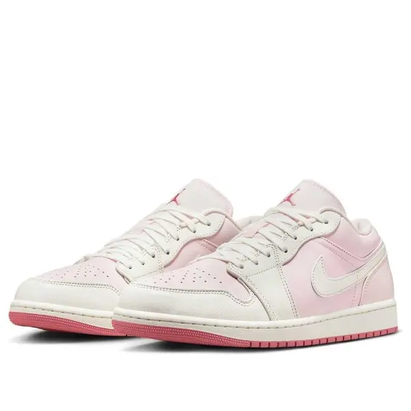 JORDAN 1 Low Se Sneakers - Sail/pink