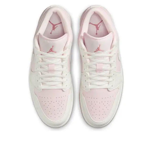 JORDAN 1 Low Se Sneakers - Sail/pink