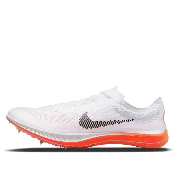 Nike Zoomx Dragonfly "rawdacious" Athletic Spikes - White/grey/orange