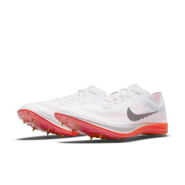 Nike Zoomx Dragonfly "rawdacious" Athletic Spikes - White/grey/orange