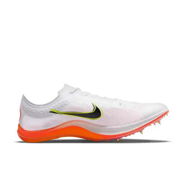 Nike Zoomx Dragonfly "rawdacious" Athletic Spikes - White/grey/orange