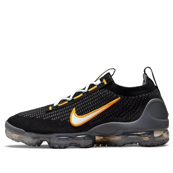 Nike Vapormax 2021 Flyknit Sneakers - Black/yellow