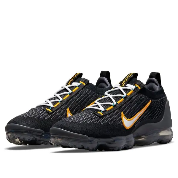 Nike Vapormax 2021 Flyknit Sneakers - Black/yellow