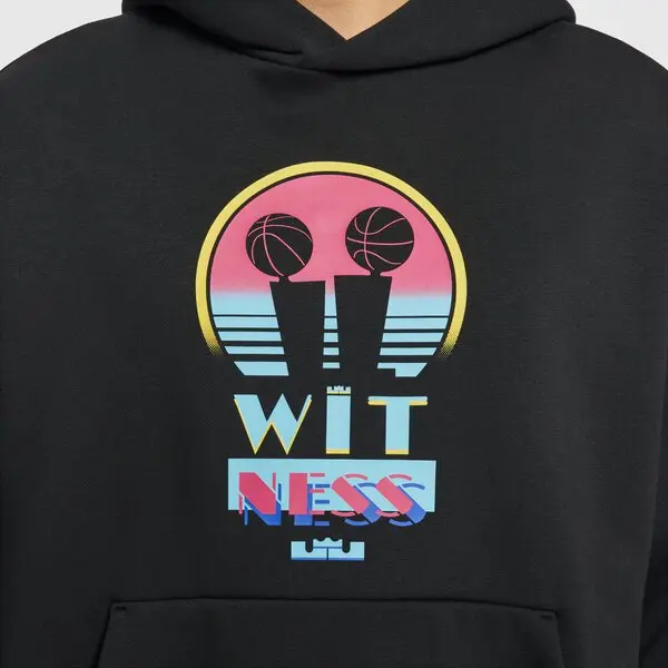 Nike Lebron Standard Issue Hoodie 'miami Twice