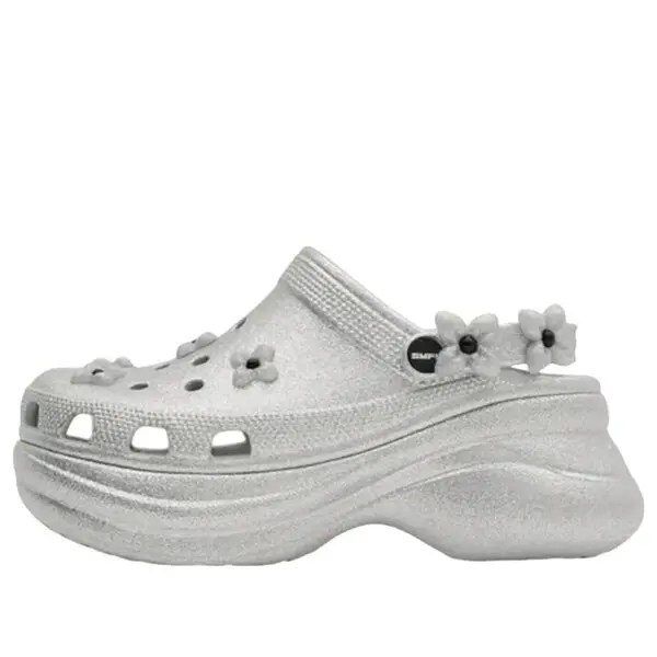 CROCS X Smfk Bae Clog - Silver Glitter