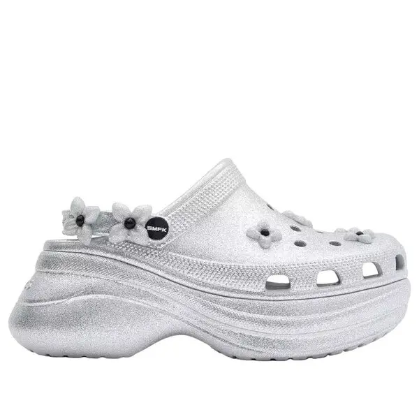 CROCS X Smfk Bae Clog - Silver Glitter