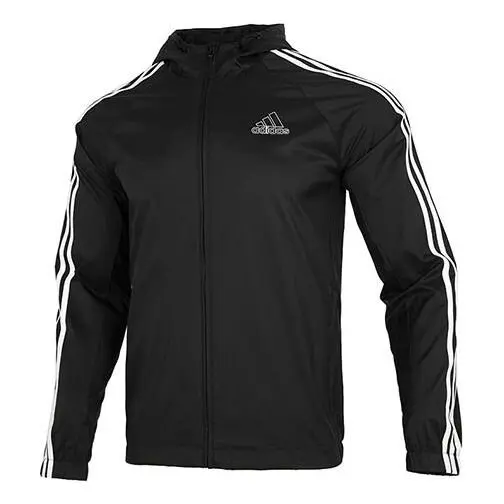 Adidas 3s Wb Casual Sports Woven Hooded Jacket - Default Color