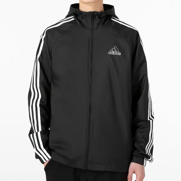 Adidas 3s Wb Casual Sports Woven Hooded Jacket - Default Color