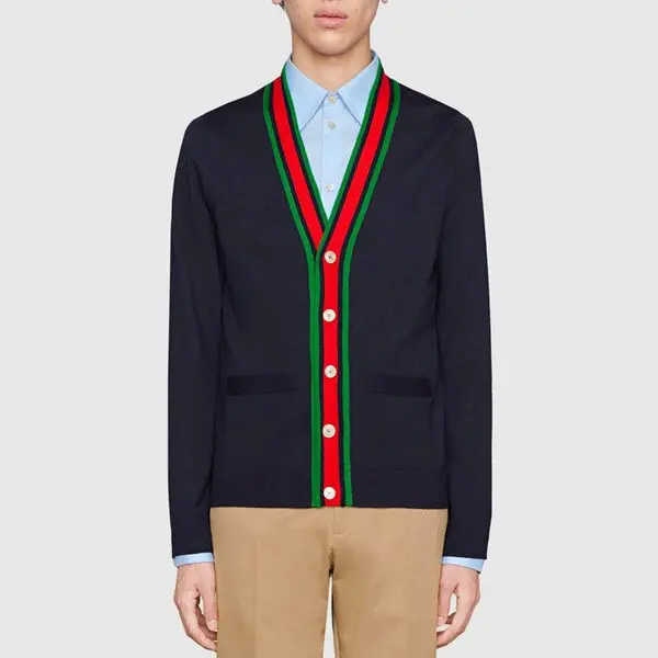 Gucci Knit Wool Cardigan