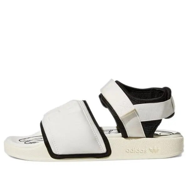 Adidas X Pharrell Adilette 2.0 Crossover Sandals - White/black