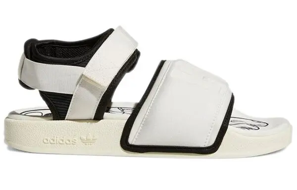 Adidas X Pharrell Adilette 2.0 Crossover Sandals - White/black