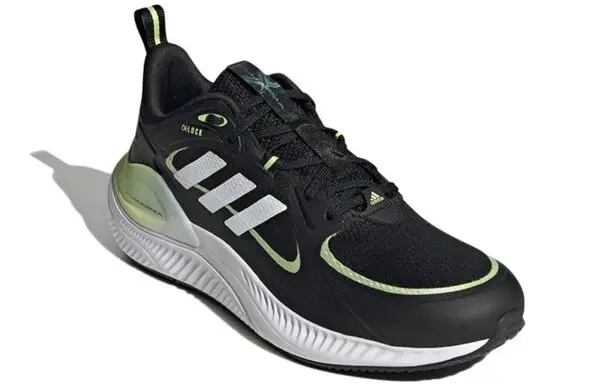 Adidas Alphamagma Q2 Sneakers - Black/white/green