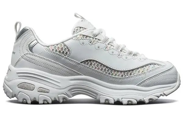 Sketchers D'lites 1.0 Sneaker Gs - White