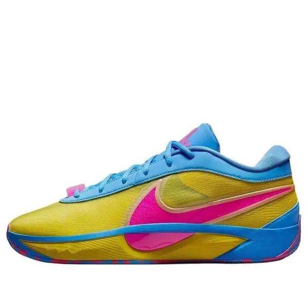 Nike Zoom Freak 6 Ep Sneakers - Lightning/university Blue/hyper Pink