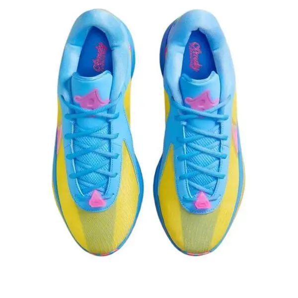 Nike Zoom Freak 6 Ep Sneakers - Lightning/university Blue/hyper Pink
