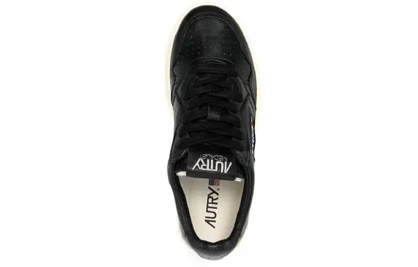 AUTRY Medalist Low Goat Skin Sneakers - Black