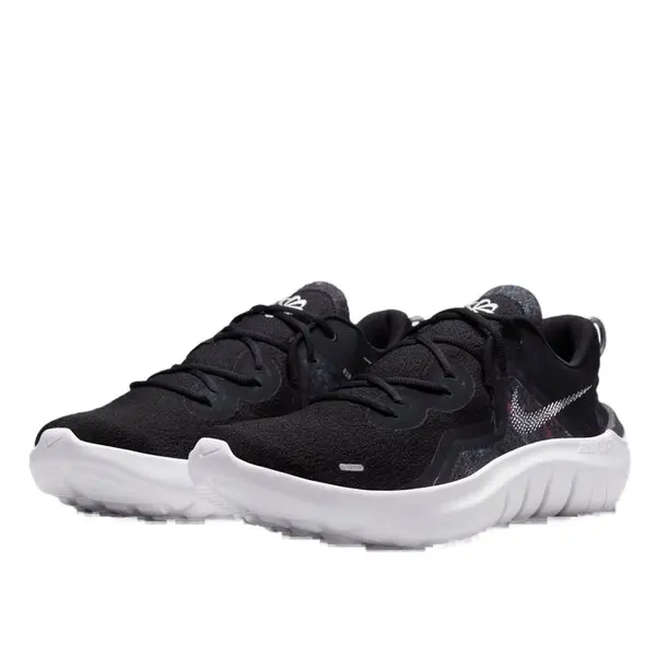 Nike Flex Run 2021 Athletic Sneakers - Black/white