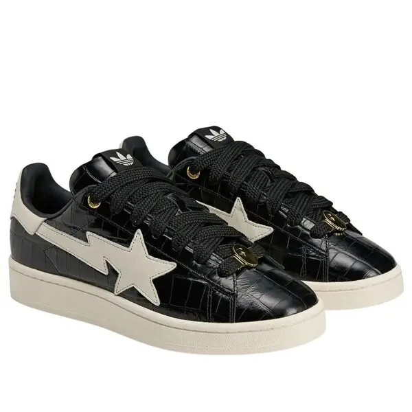Adidas X A Bathing Ape Campus 00s 'world Cup Pack Black White
