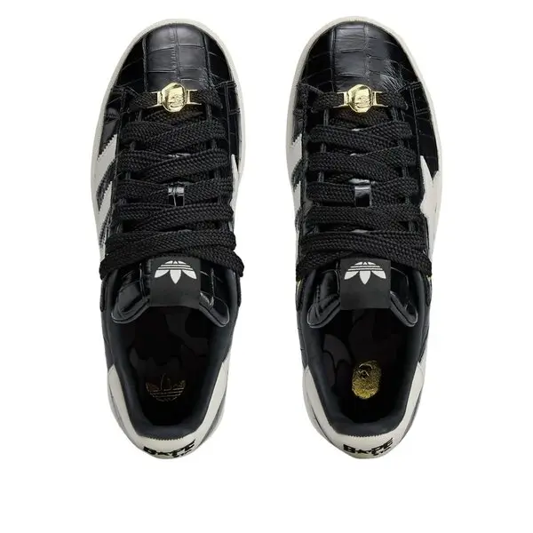 Adidas X A Bathing Ape Campus 00s 'world Cup Pack Black White - Black/white