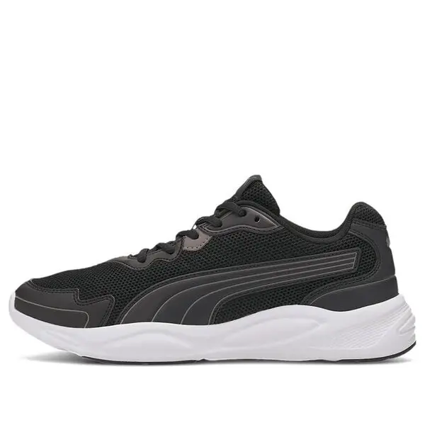 PUMA 90s Runner 'nu Wave' Low Top Sneakers - Black