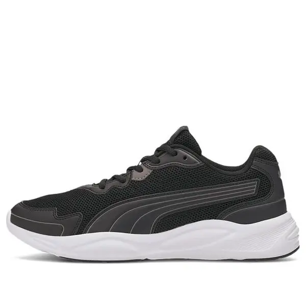 PUMA 90s Runner 'nu Wave' Low Top Sneakers - Black