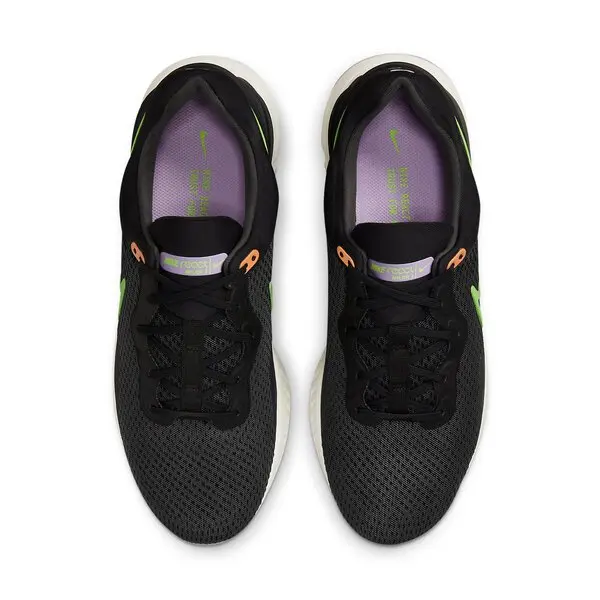 Nike React Miler 3 Low Top Sneakers - Black/green