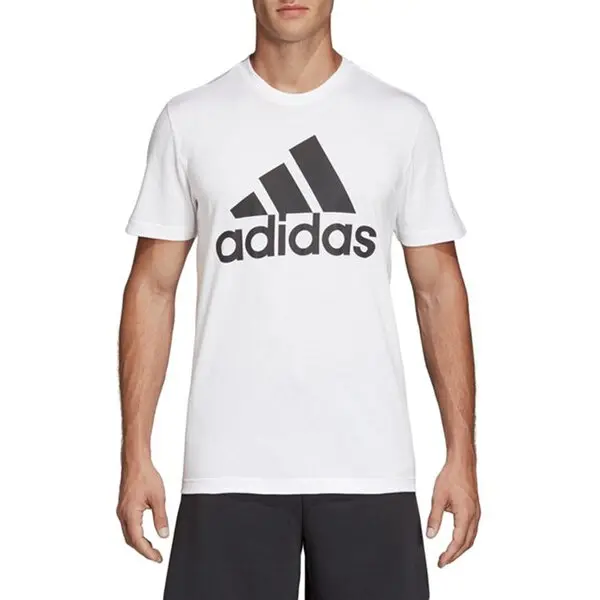Adidas Classical Logo Printed Tee - White