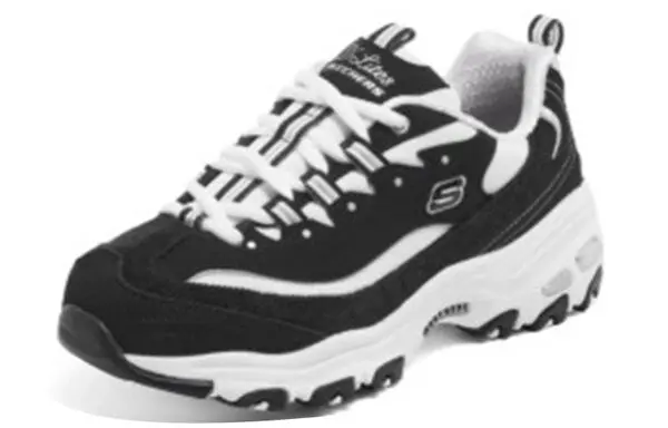 Sketchers D'lites 1.0 Sneakers - Black/white