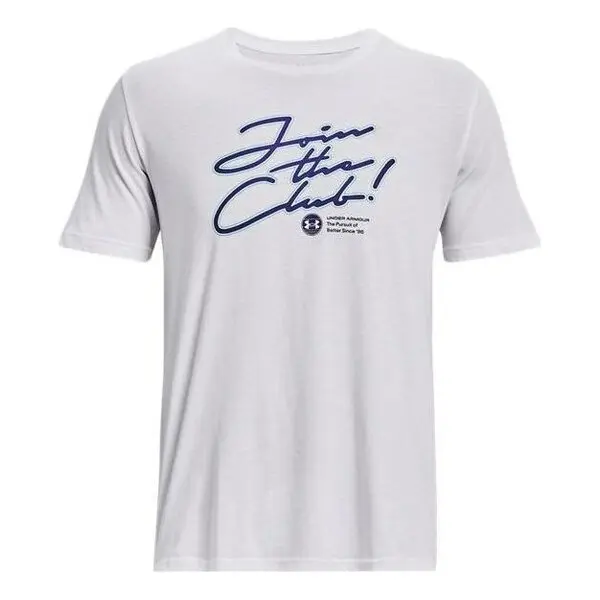 Under Armour Join The Club T-shirt 'white