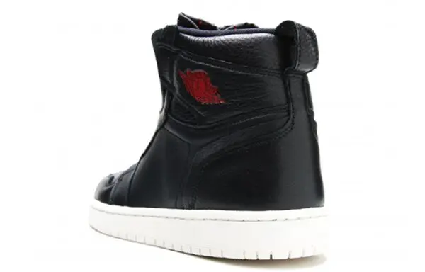 JORDAN Air 1 Retro High Zip 'gym Red Phantom - Black