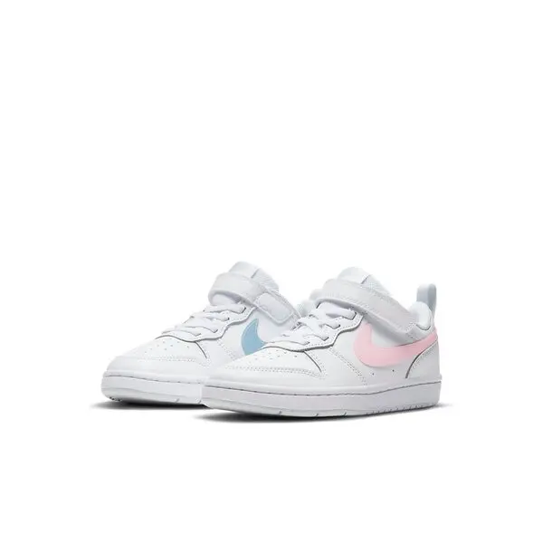 Nike Court Borough Low 2 Sneakers - White/pink