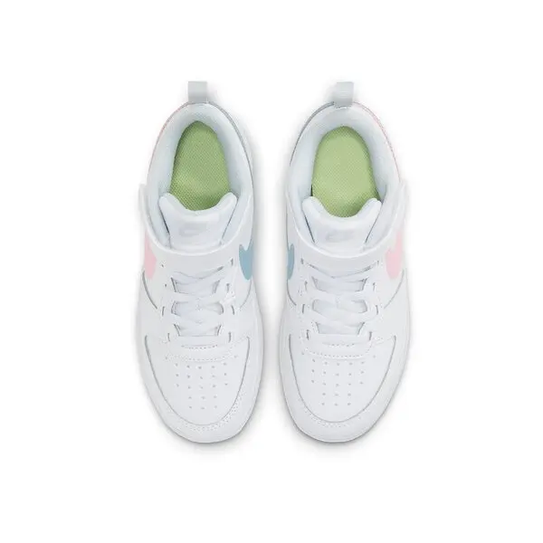 Nike Court Borough Low 2 Sneakers - White/pink