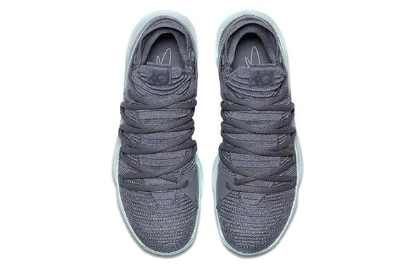 Nike Kd 10 'igloo' Sneakers - Grey/green
