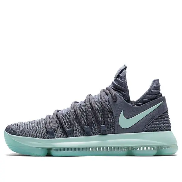 Nike Kd 10 'igloo' Sneakers - Grey/green