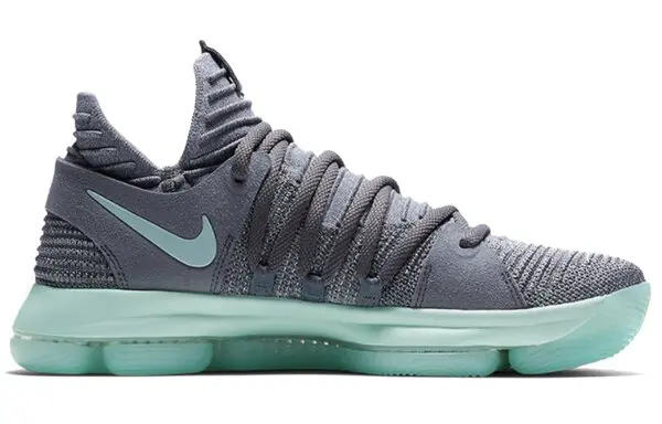 Nike Kd 10 'igloo' Sneakers - Grey/green