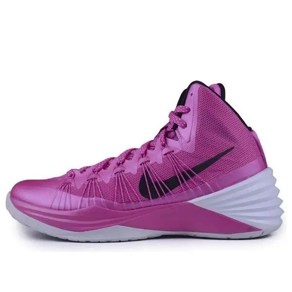 Nike Hyperdunk 2013 High Top Sneakers - Pink/white/black
