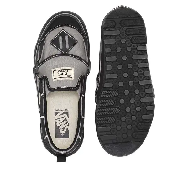 VANS X Nicole Mclaughlin Slip-on Rs Sneakers - Grey/black