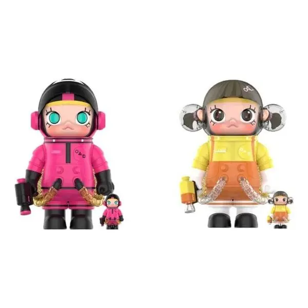POP MART Mega Space Molly Squid Game 100% & 400% Set Blind Box - Multi-color