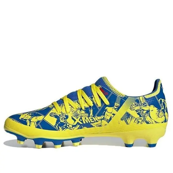 Adidas Marvel X X Ghosted.3 Mg 'cyclops' Athletic Sneakers - Yellow/blue/red