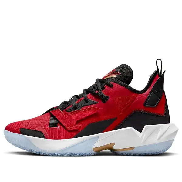 JORDAN Air Why Not Zer0.4 "bred" Athletic Sneakers - Red/black