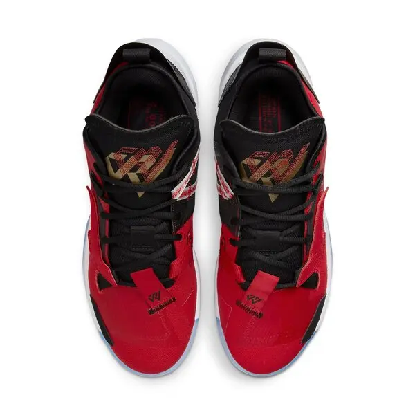JORDAN Air Why Not Zer0.4 "bred" Athletic Sneakers - Red/black